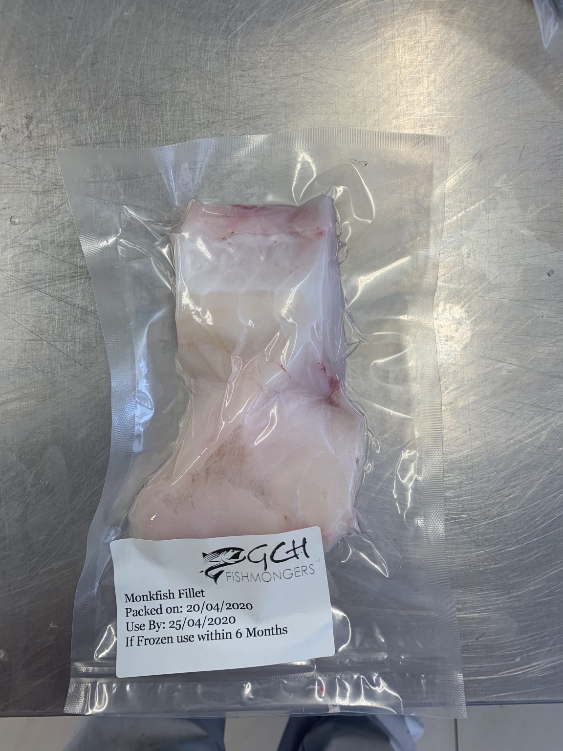 Monkfish Fillet 2 x170/200g - GCH Fishmongers Bedford